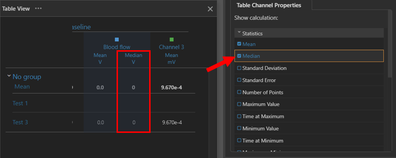 How do I add a new column in Table View in LabChart Lightning ...